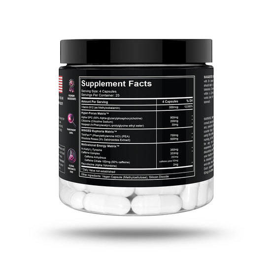 WINGED Nootropic - Best Energy, Mood, Focus, and Clarity Supplement ...