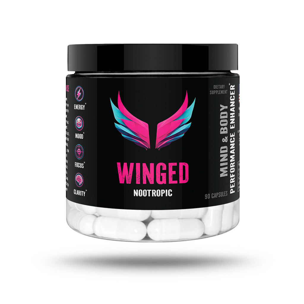 WINGED Nootropic - Best Energy, Mood, Focus, and Clarity Supplement ...